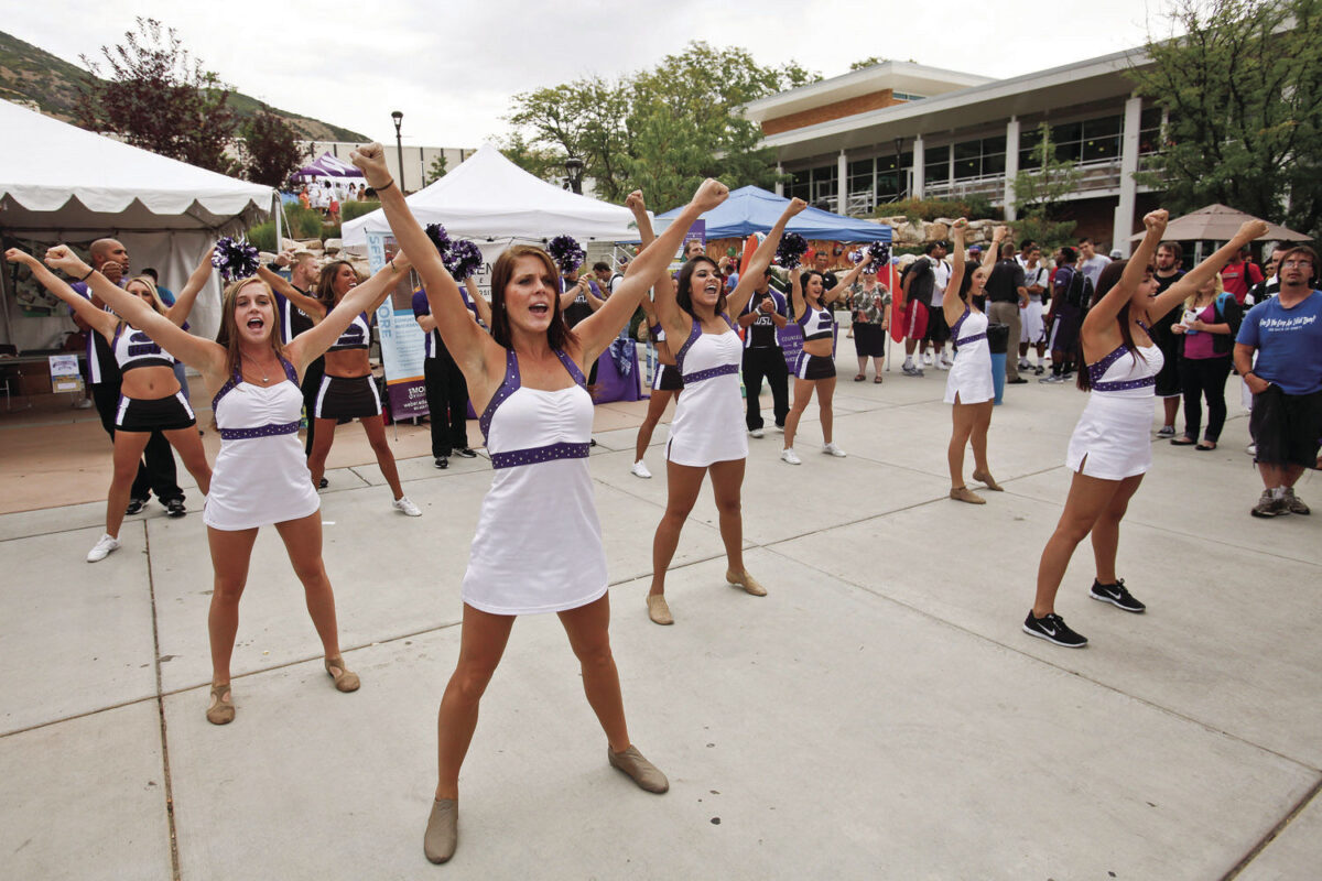 WSU students welcomed back to school at block party | News, Sports ...
